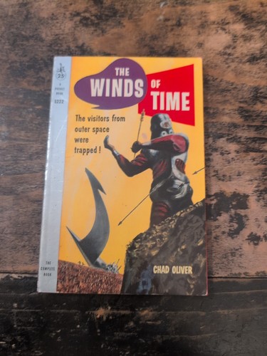 Vintage Sci-Fi: The Winds of Time by Chad Oliver / 1959 Paperback | eBay