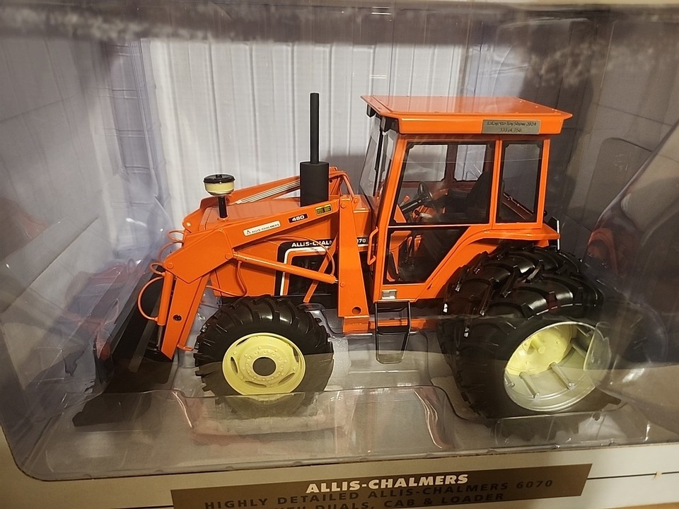 1/16 Allis-Chalmers 6070 Tractor With Duals And Front End Loader | eBay