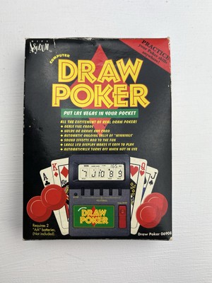 VINTAGE 1993 Deluxe Draw Poker Game Computer Asylum WACO Products 06908 ...