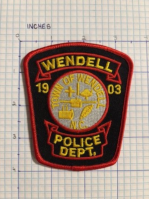 Wendell, NC Police Department Patch | eBay