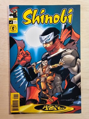 Shinobi #1 Dark Horse Comics 2002 1st Appearance Sega Game Prequel HTF ...