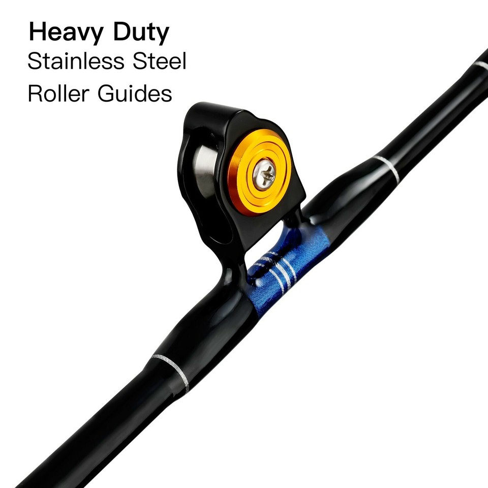 Premium Fishing Rod 2Piece Saltwater Offshore Trolling Rod Big Game ...