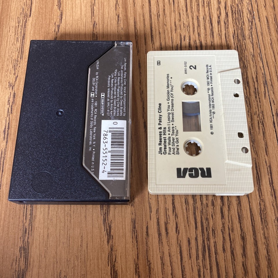 Greatest Hits: Jim Reeves & Patsy Cline by Jim Reeves/Patsy Cline ...