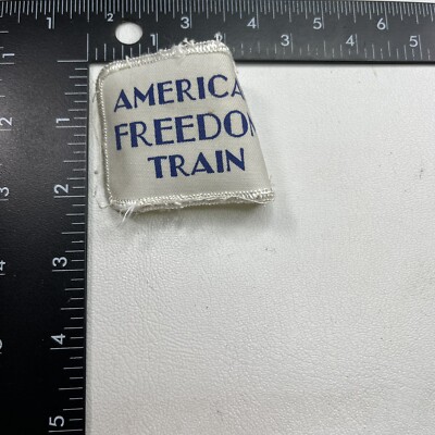 Vintage 1970s AMERICAN FREEDOM TRAIN Patch 00XT | eBay