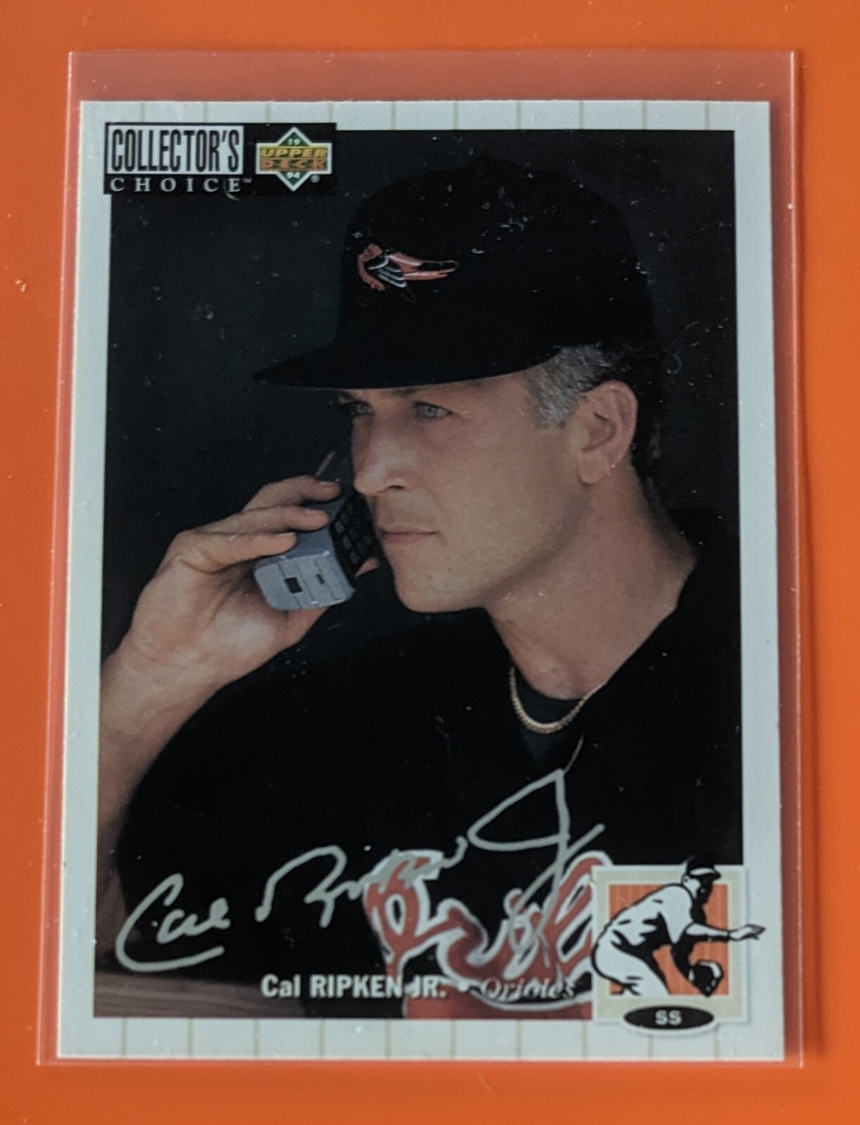 1994 Collector's Choice Silver Signature Orioles Baseball Card #240 Cal ...