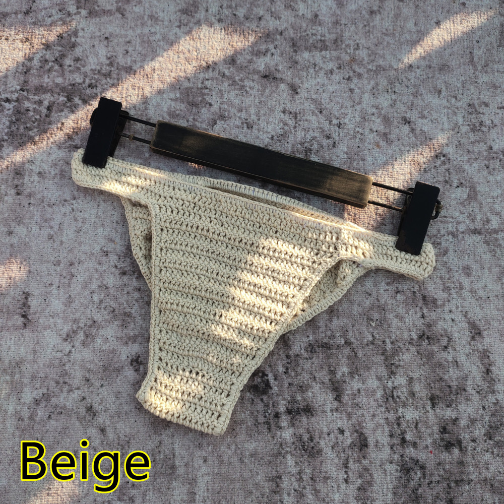 Classic Handmate Crochet Shorts Women Bikini Cheeky Bottom Swimming ...