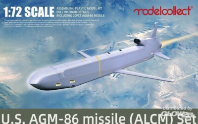 1/72 Model Collect UA72224 U.S. AGM-86 air-launched cruise missile ...