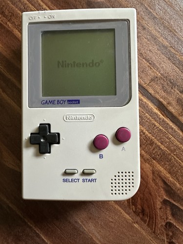 RESTORED 100% OEM Nintendo Game Boy Pocket MGB-001 - Gray DMG Style | eBay