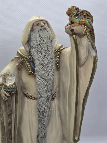 Windstone Editions Wizard Statue Figure Pena 1986 chipped Sorcerer ...