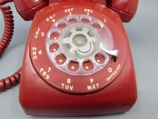 Red Rotary Phone for sale | eBay
