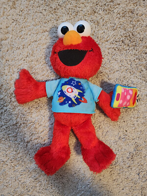Talking Elmo Plush Doll - approx 1 ft in length - Says many cute ...