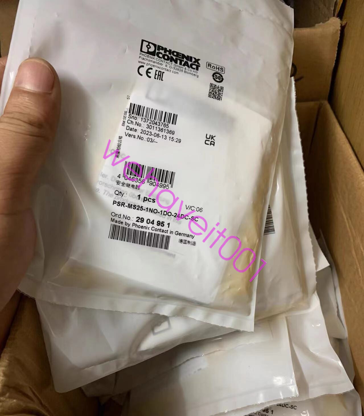 Phoenix Safety Relay 2904951 New FREE Expedited Shipping#1 | eBay