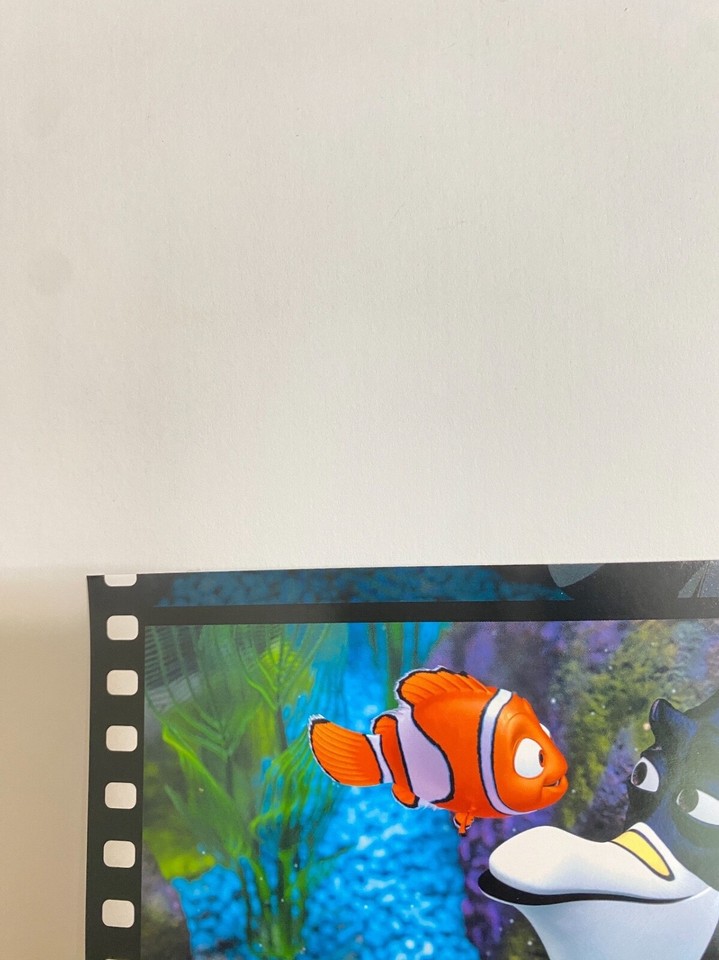Finding Nemo Disney Pixar Nemo & Gill Limited Postcard Happy Kuji Prize ...