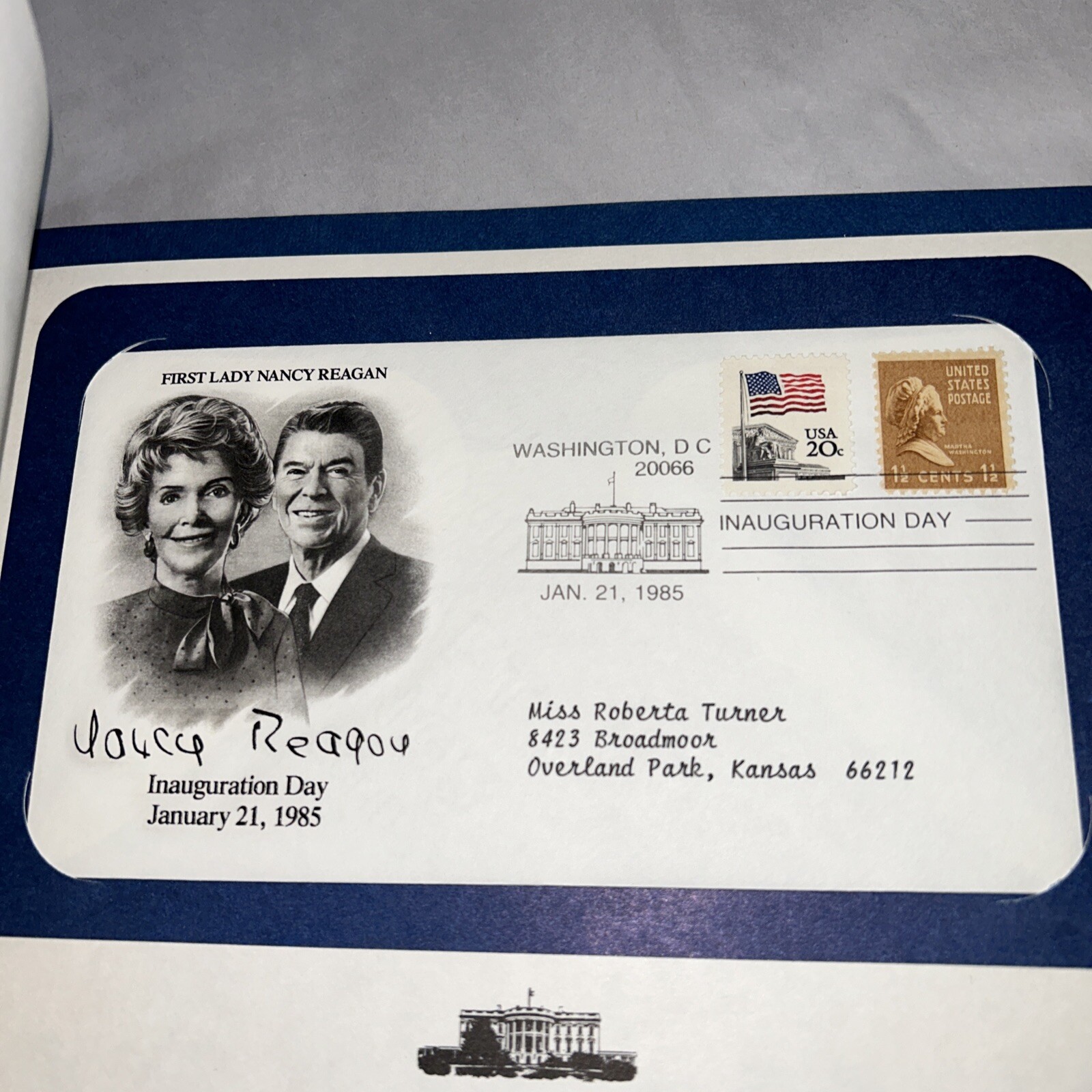 1985 Ronald Reagan Inaugural Covers Postal Commemorative Society | eBay