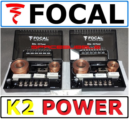 🟦⬜🟥 🔊 FOCAL ELITE K2 POWER XO Crossover ES165K Car Speaker 4Ω 2 Way ...