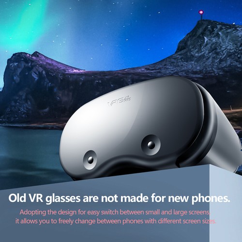 Virtual Reality VR Headset 3D Glasses Goggles for iPhone Samsung ...