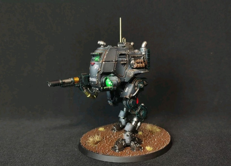 Warhammer 40k commission painted Militarum Krieg Armoured Sentinel ...