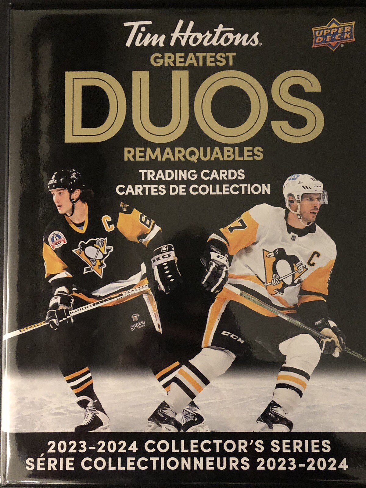 🍁2024 Upper Deck Tim Hortons Greatest Duos Bounded By Honour #5 Poulin ...