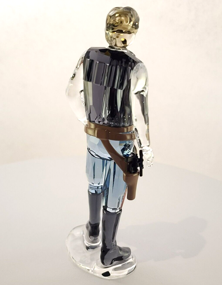 Swarovski Star Wars HANS SOLO Color Crystal Figurine 5591308 Genuine ...