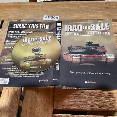 Iraq for SALE The War Properties DVD No Case No Tracking #AE508 | eBay