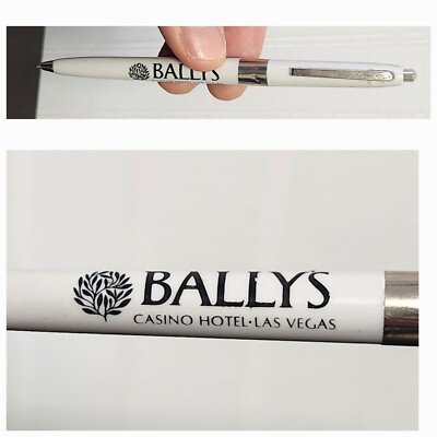 Vintage Bally's Casino Hotel Las Vegas Ballpoint Advertising Pen | eBay UK