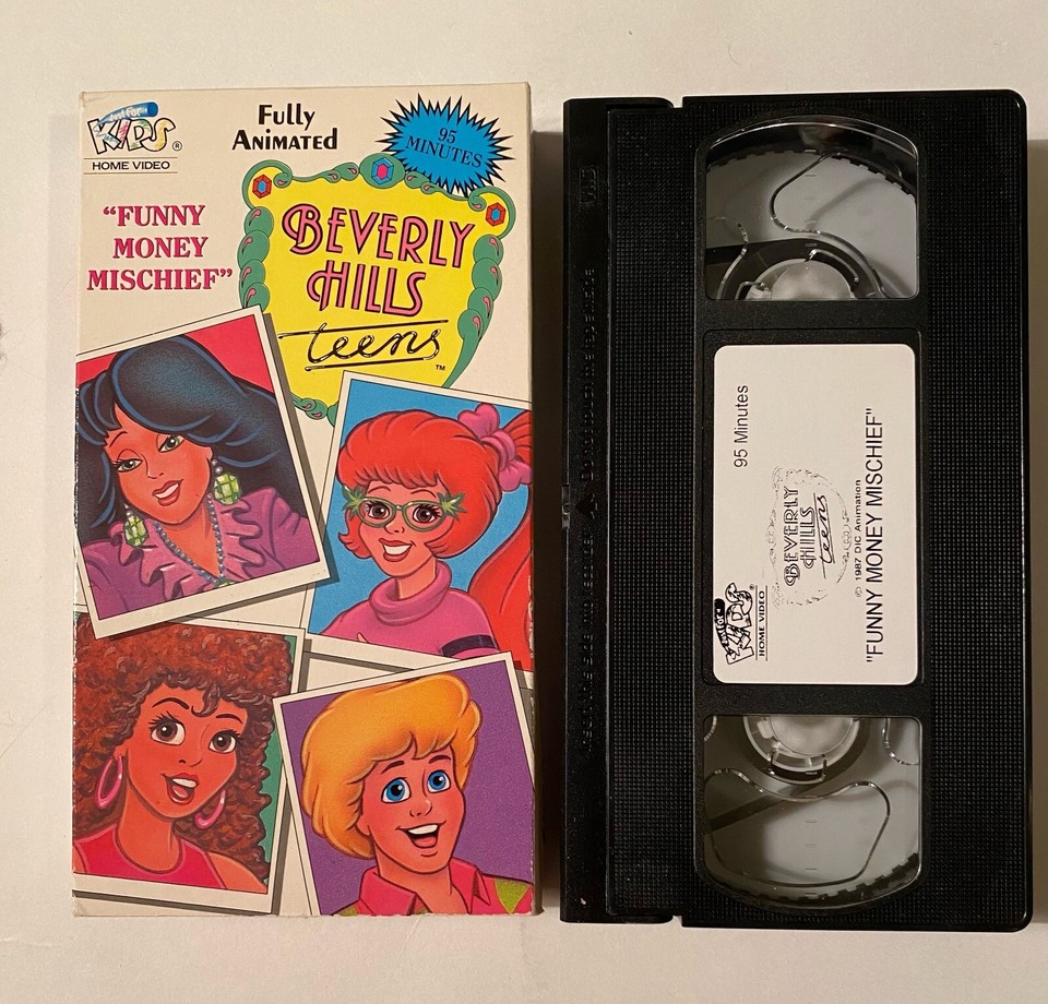 Beverly Hills Teens "Funny Money Mischief", 1992 VHS | eBay
