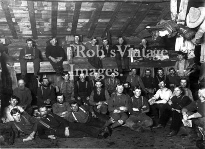 Redwood California Logging Lumber Camp photo Bunkhouse living quarters ...