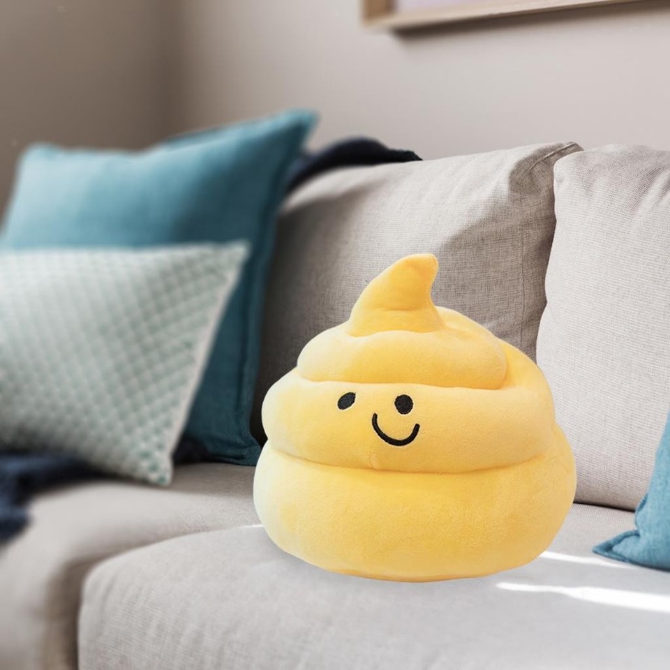 Novelty Poop Plush Toy Poo Shape Cushion for Birthday Gift Home ...