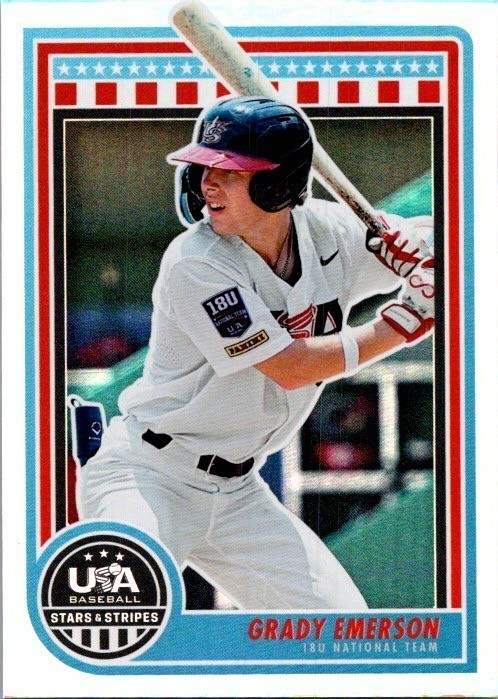 2025 Panini Stars and Stripes - Grady Emerson #87 (RC) for sale online | eBay