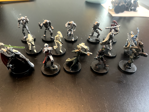 Star Wars OOP WOTC miniatures Separatist lot | eBay