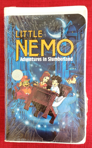 Little Nemo Adventures in Slumberland 1993 VHS, Disney, Clamshell NEW ...