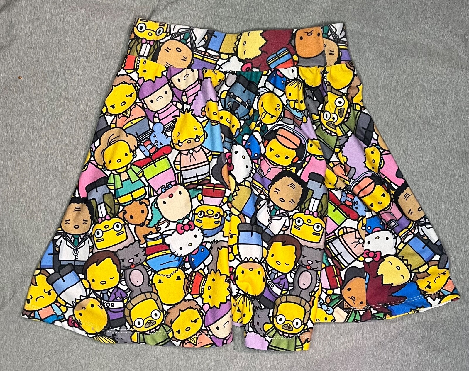 Rare Hello Kitty x Simpsons Japan LA all over print s… - Gem