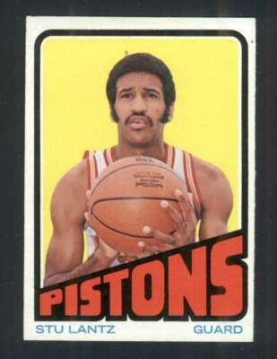 1972-73 Topps #16 Stu Lantz NM/NM+ Pistons 127967 | eBay
