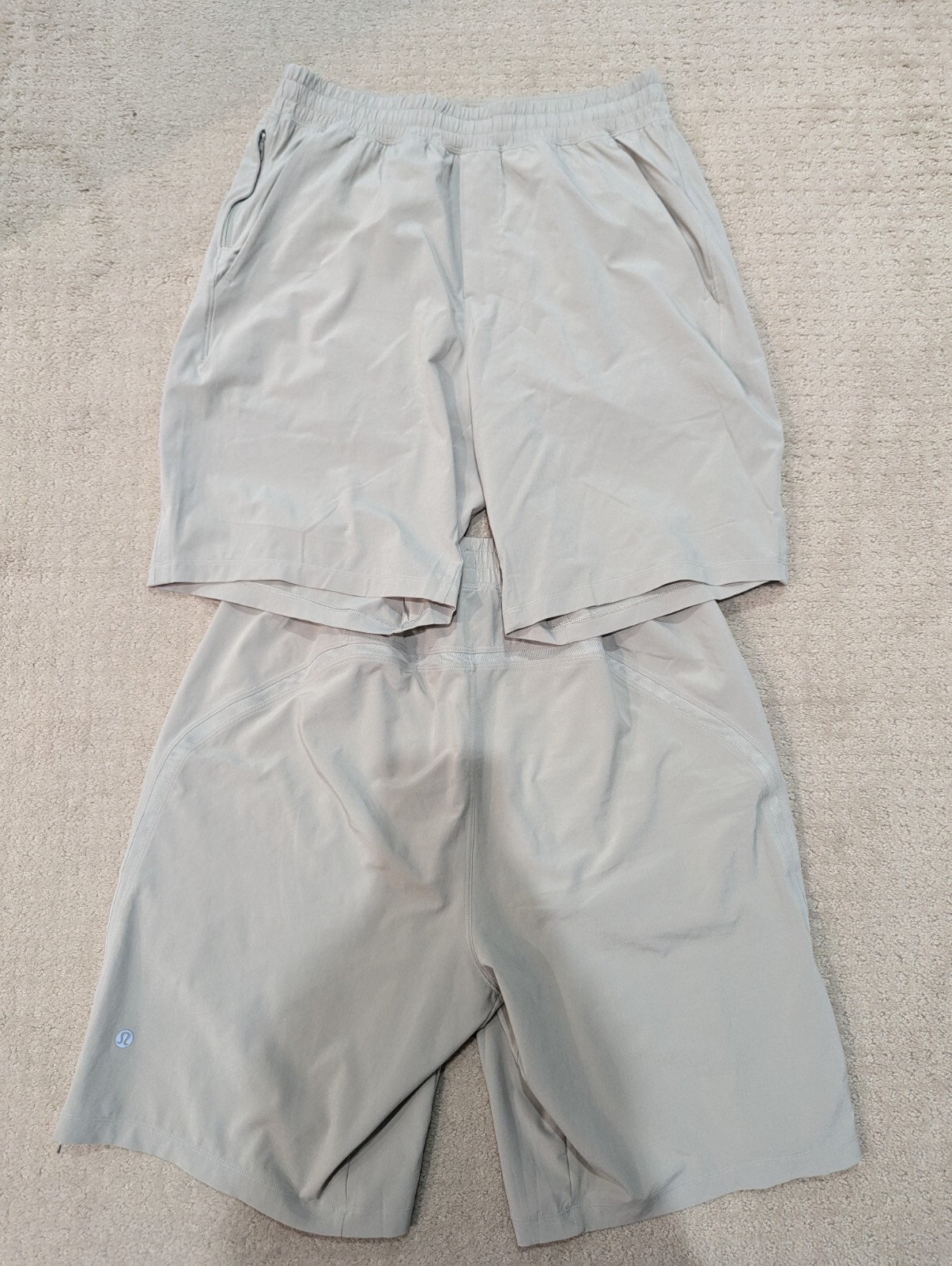 Lululemon Pace Breaker Linerless Short 9 Inch Seam Medium Two Pairs ...