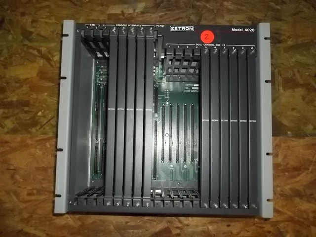 Zetron 4020 Communication Control System DISPATCH Card Console for sale ...