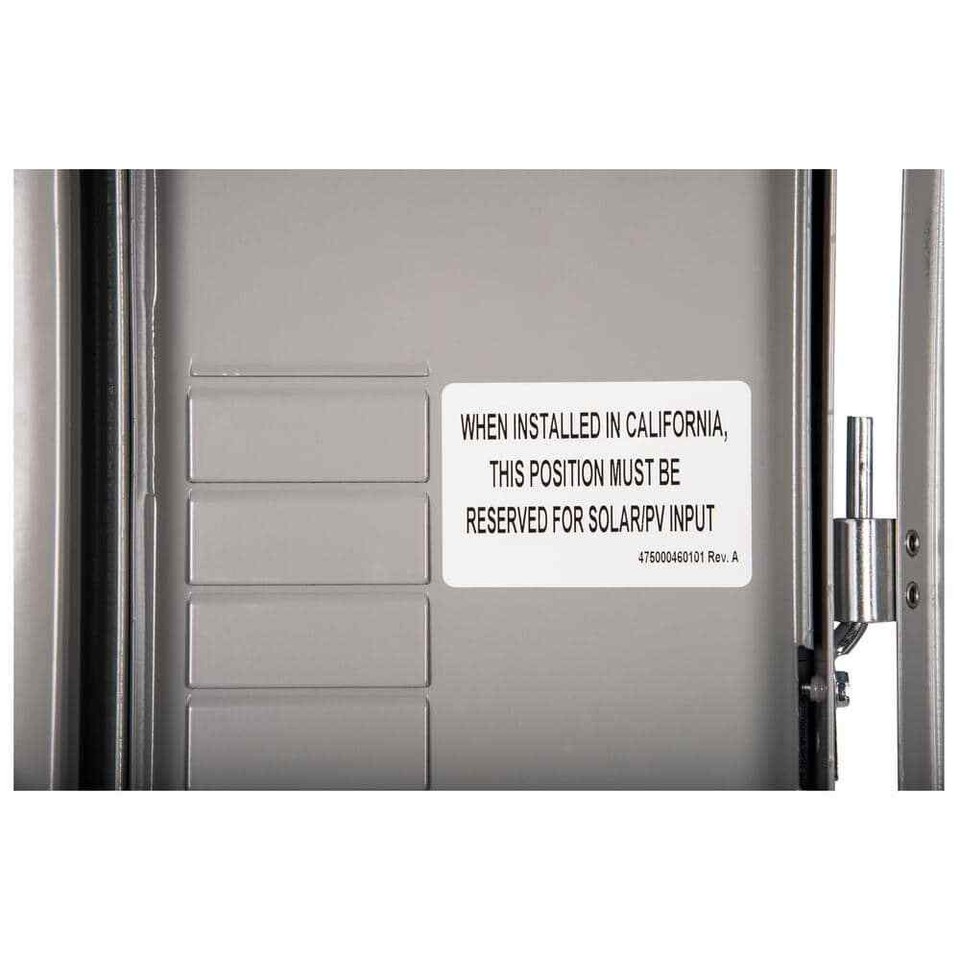 20 Amp 24-Space 42-Circuit Flush Mount Solar Ready Meter Load Center ...
