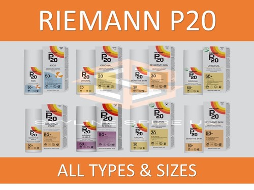 100/200ml Riemann P20 SPF 20 30 50 Once A Day Sun Cream Sunscreen ...