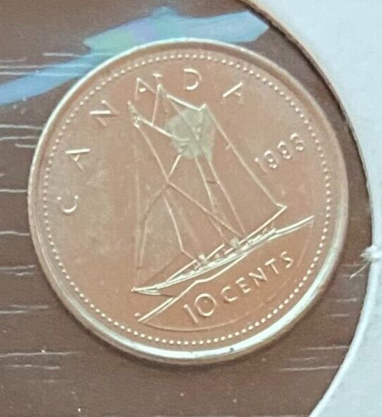 1993 Canadian Ten Cent Coin/Dime - Circulated | eBay