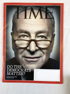 Time Magazine February 20 2017 Democrats Senate Chuck Schumer Syrian ...