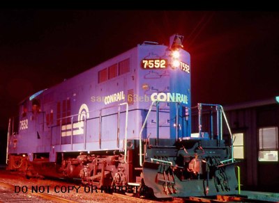 ORIGINAL SLIDE CONRAIL GP10 7552 Shiremanstown Pa 1990 | eBay