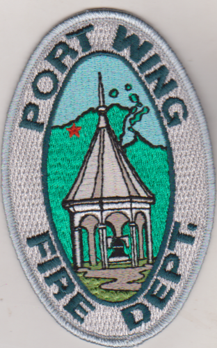 Port Wing WI Fire Department patch | eBay