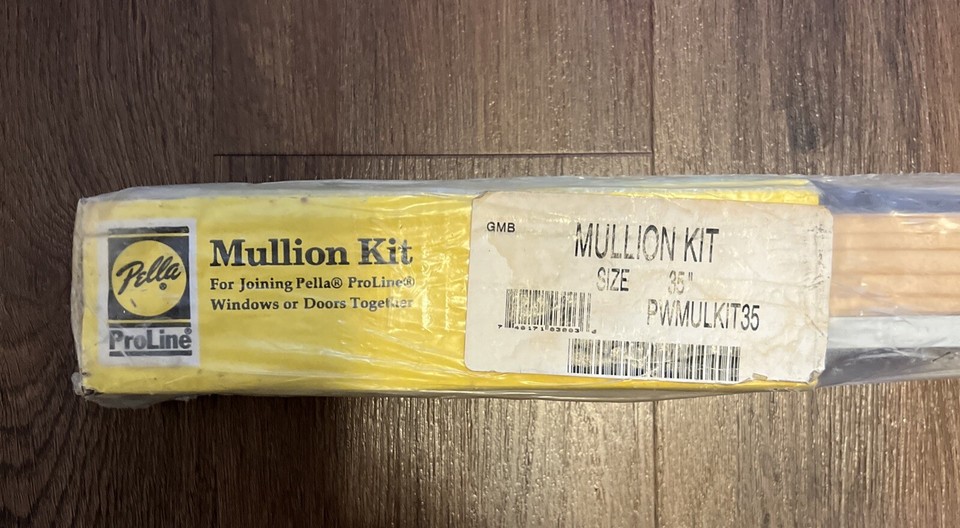 Pella ProLine Mullion Kit Joining Windows or Doors Together Size 35 ...
