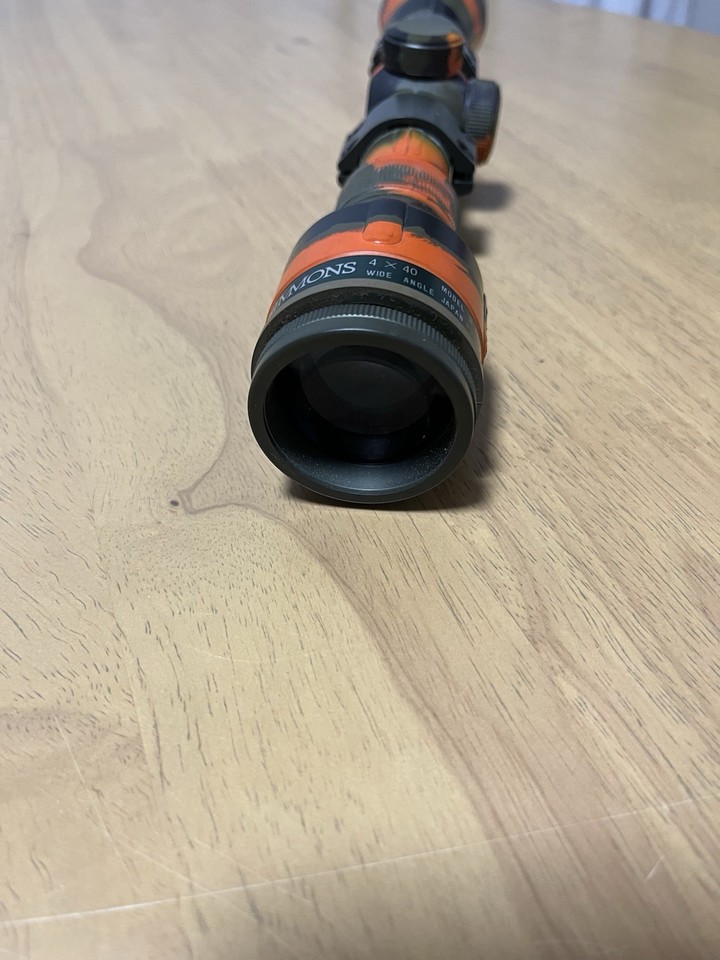 Simmons Camo Rifle Scope 4x40 Model #1063 Wide Angle | eBay