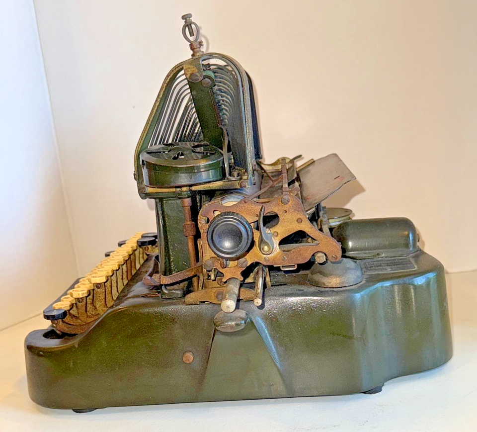Antique Oliver Typewriter No. 7 Printype Batwing 1912 - RARE ESTATE ...