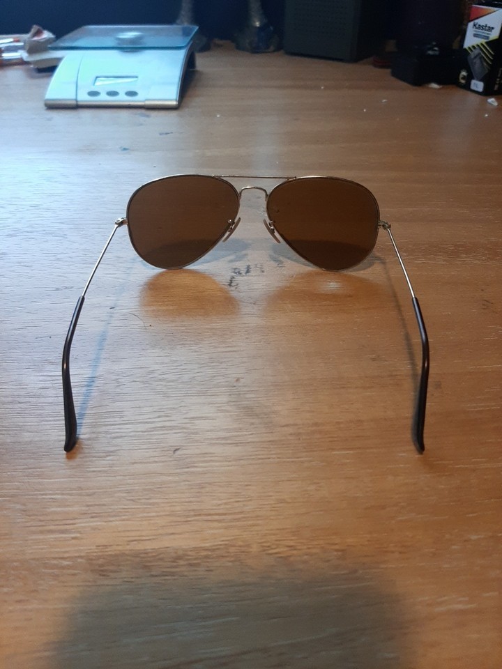 Custom Ray-Ban AVIATOR RB3025-001/M2 Sunglasses /JLC136 | eBay