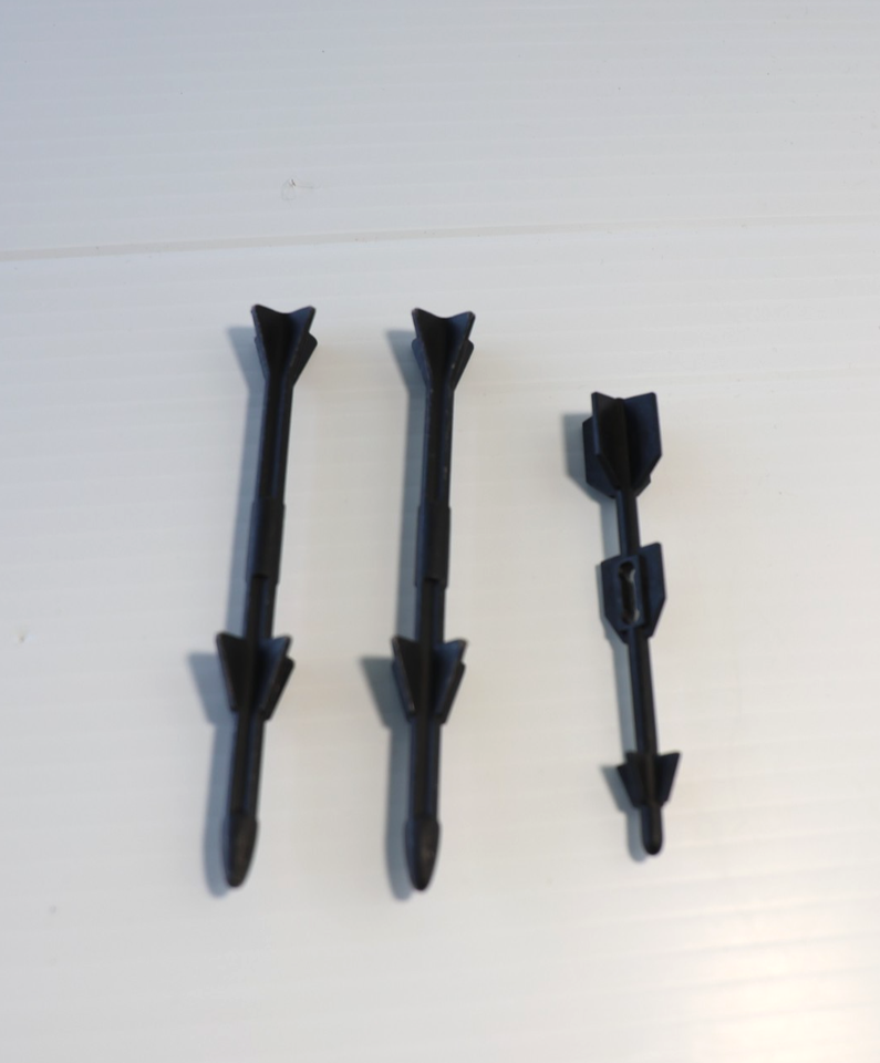 GI Joe 30th Combat Jet SKY STRIKER XP-21F INCOMPLETE + BOX + Stickers ...