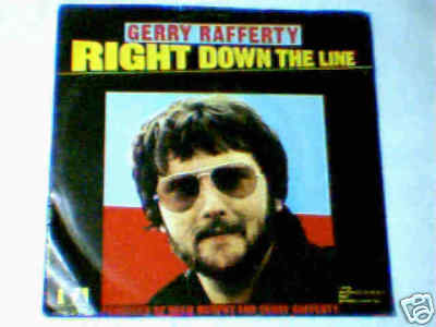 GERRY RAFFERTY Right down the line 7" ITALY | eBay