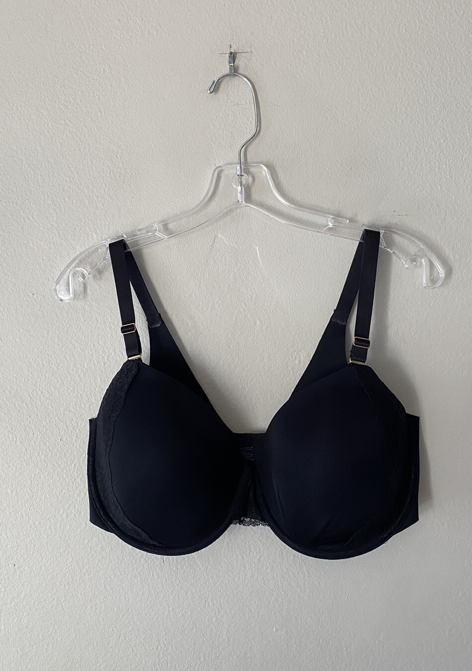 Soma Black Bra Vanishing 360 Perfect Coverage Lace Tr… - Gem