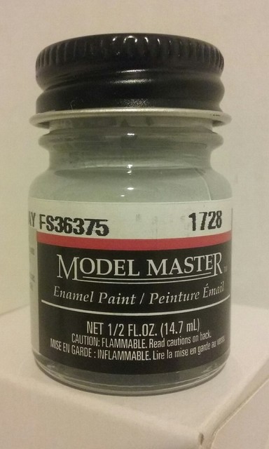 Testors Light Ghost Gray Fs36375 1/2 Oz Enamel Paint 1728 Tes1728 for ...
