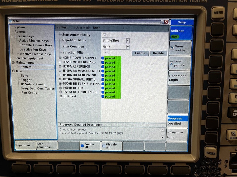 Rohde & Schwarz CMW500, Wideband Radio Communication Tester -Loaded W ...